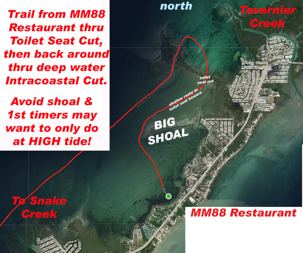 map boat route where is toilet seat cut islamorada | Islamorada Keys Guide